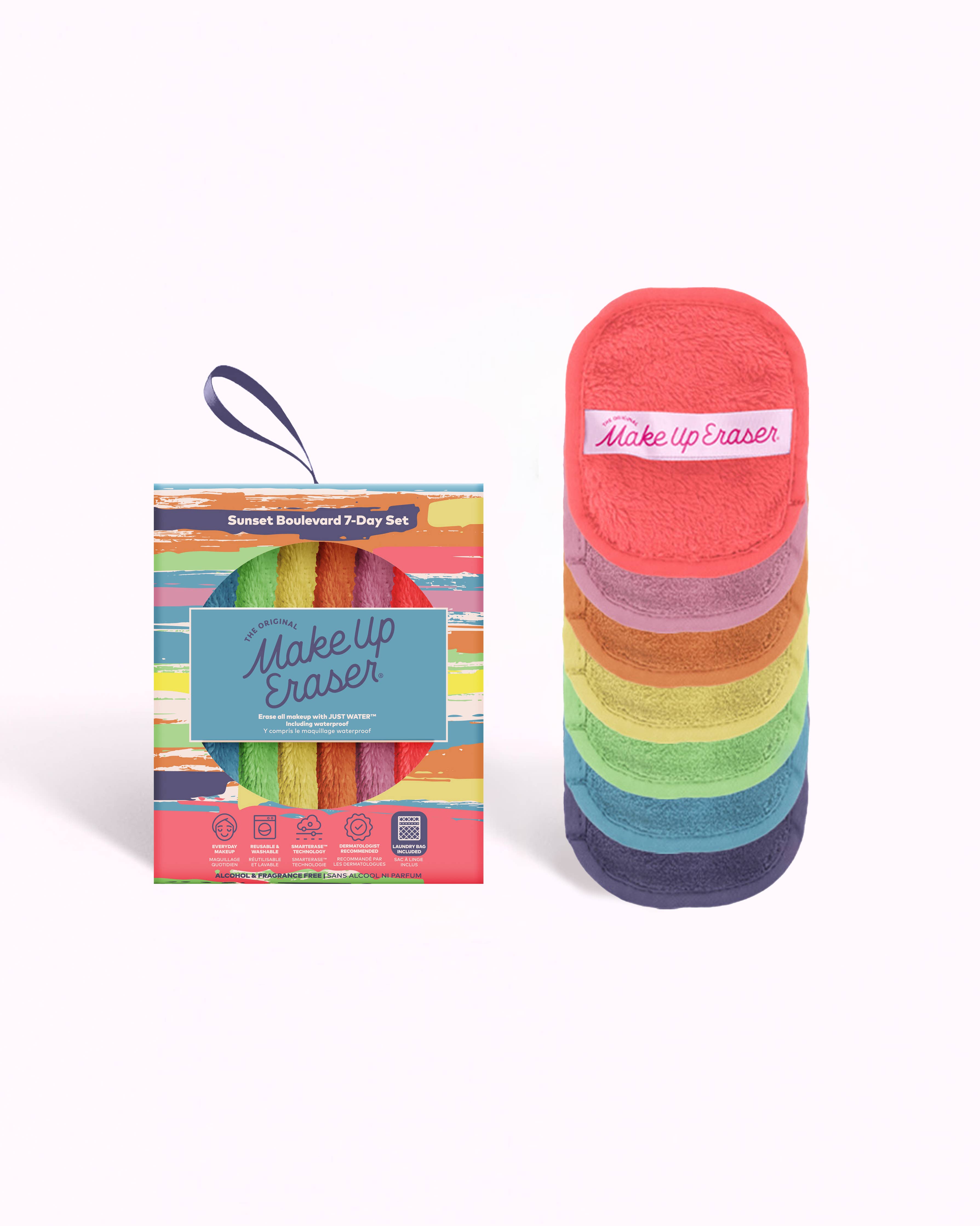 7-Day MakeUp Eraser Set - Sunset Boulevard – The Promise Boutique, LLC